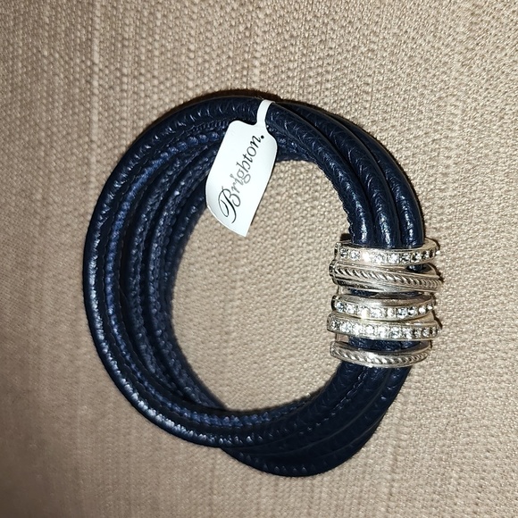 Brighton | Jewelry | New Brighton Neptunes Rings Leather Bracelet With ...